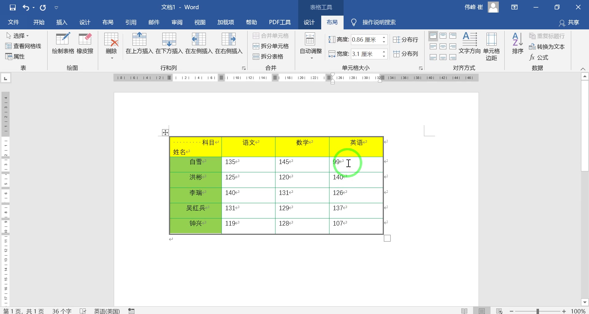 3.5.3修饰表格