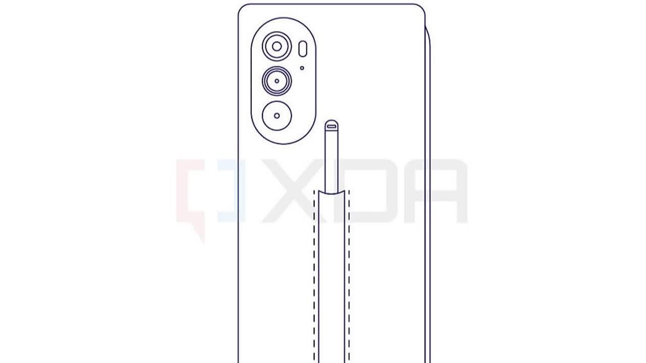 摩托罗拉全新手写笔专利曝光,可写 可画 还能当支架