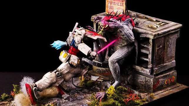 难得一见的高手,制作超级仿真的模型,看得我都服了