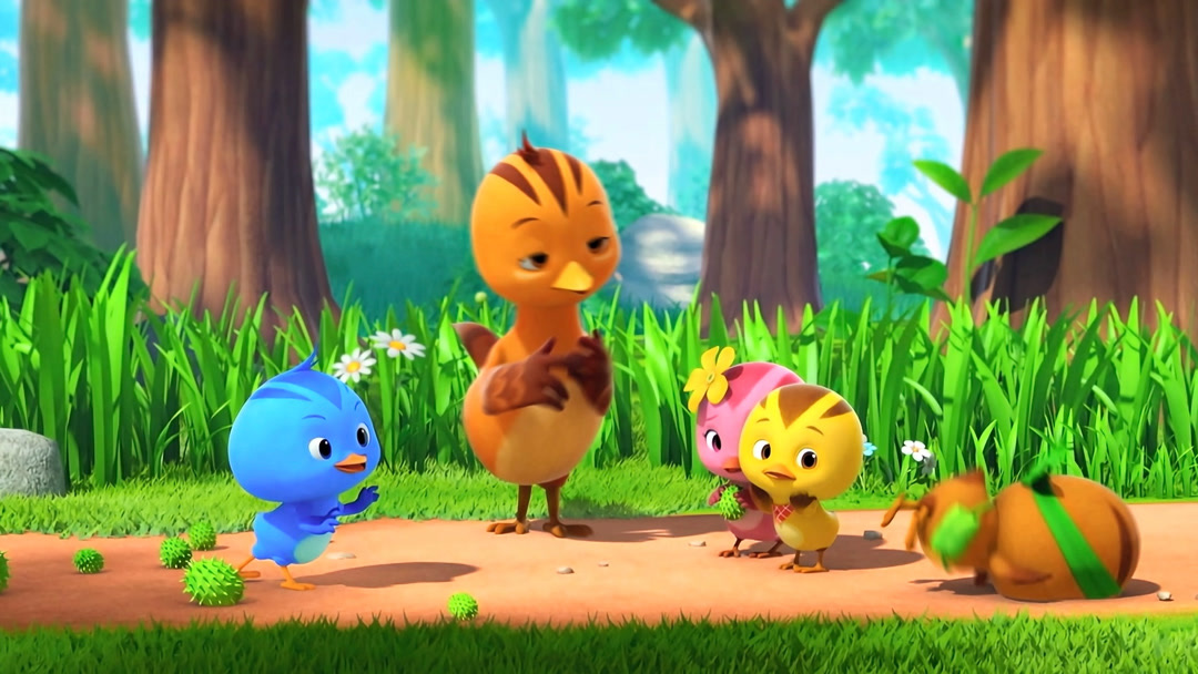 萌鸡小队全集 第1集 看一看妈妈就知道