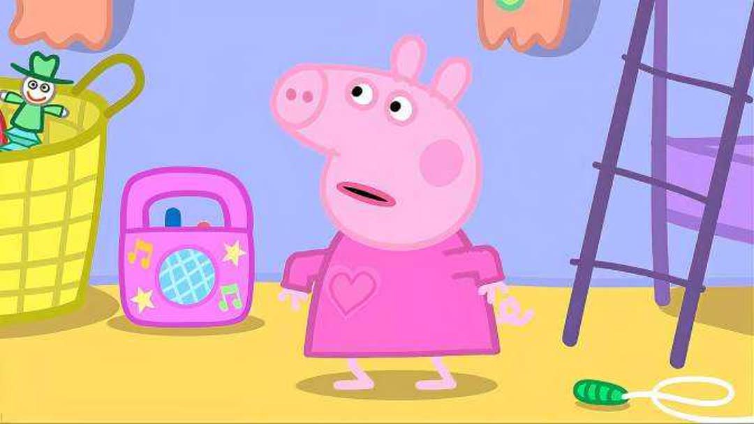 小猪佩奇:学校进行才艺表演,佩奇有很多才艺,唱歌跳舞还有跳绳