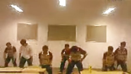 运动会舞蹈队形排练