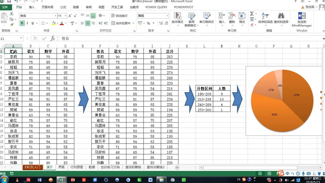 第一讲:认识Excel