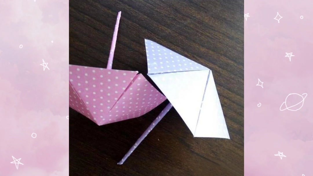 好看又简单的手工作品 儿童手工制作雨伞折纸的方法