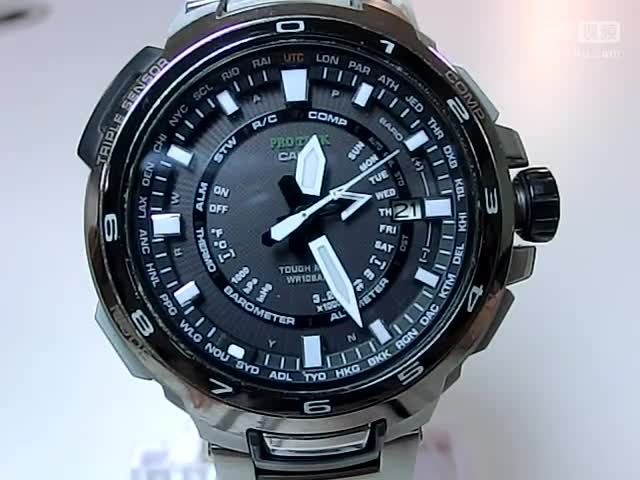 CASIO手表PRX-7001(5242)表冠的使用