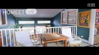 HomeetVR漫游式实景VR案例视频——多彩山景别墅