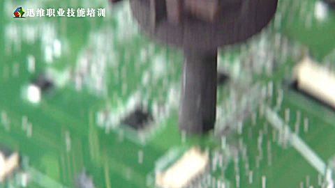 【迅维培训】笔记本主板排线接口焊接方法(bga和风枪)