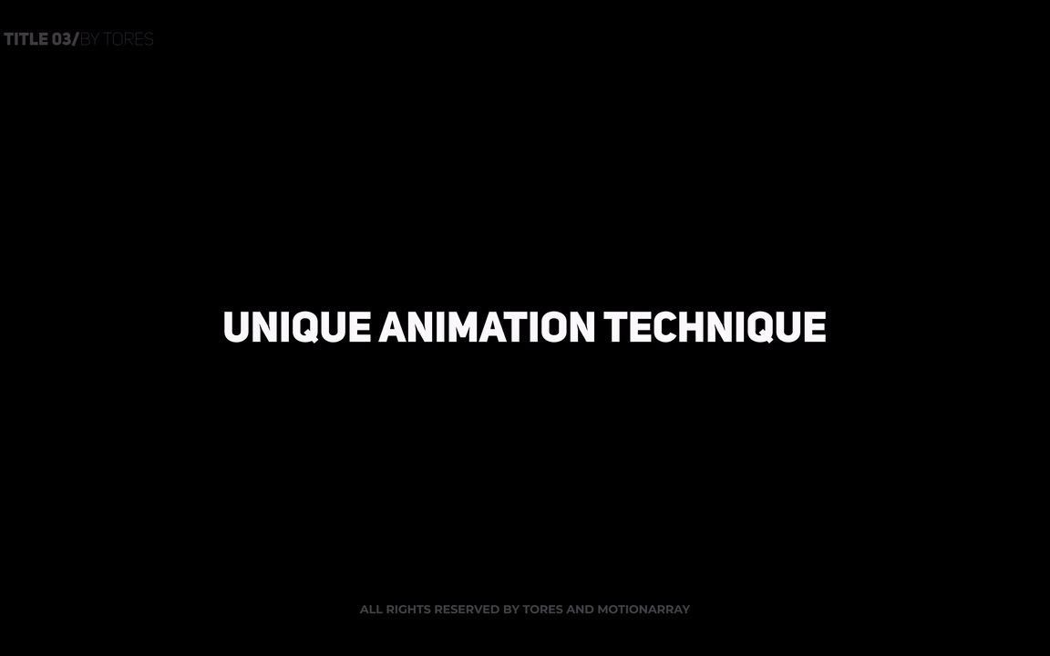 电影级文字预告PR模板 动态标题排版动画