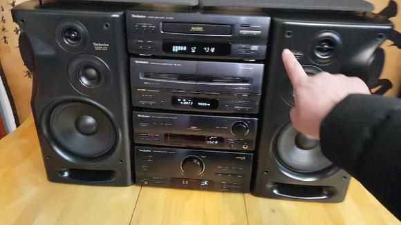 日本松下Technics750组合音响