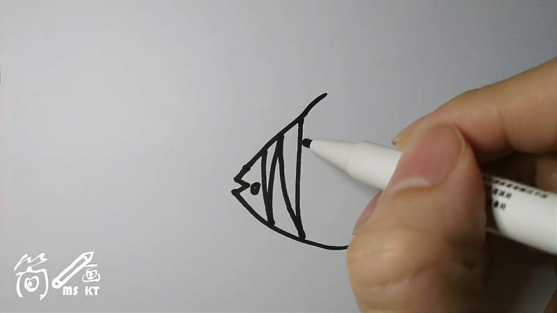 简笔画:简单鱼儿你学会了吗?