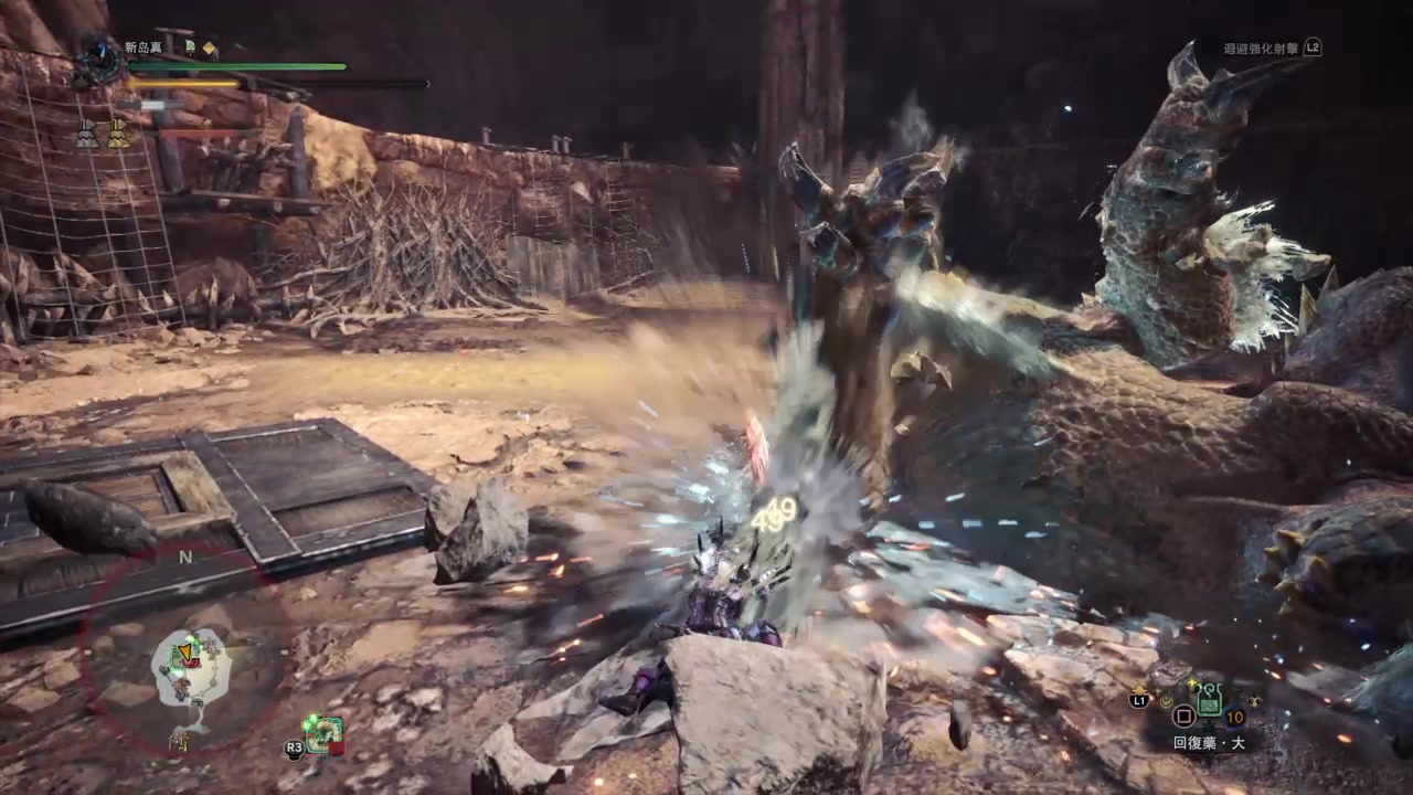 【MHWI】超电雷狼龙竟然被up主用双剑摁在地上嘤嘤嘤?TA规则双剑...