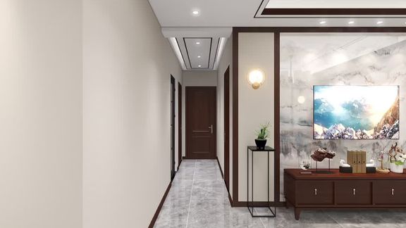 #效果图 #中式风格 #室内装修设计 #碧桂园