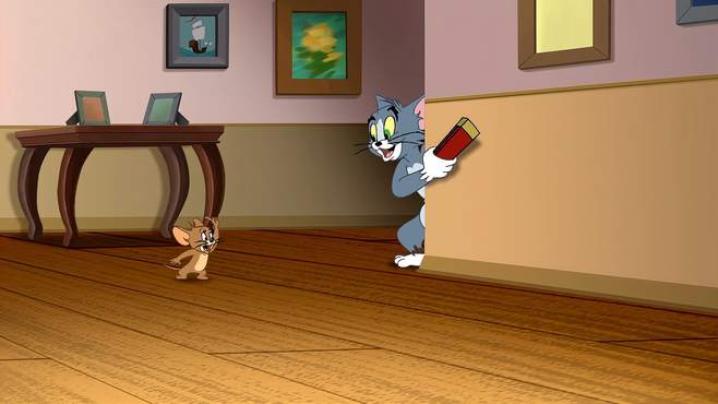 猫和老鼠传奇1:汤姆杰瑞联手将机器猫弄走,重新得到女主人的心