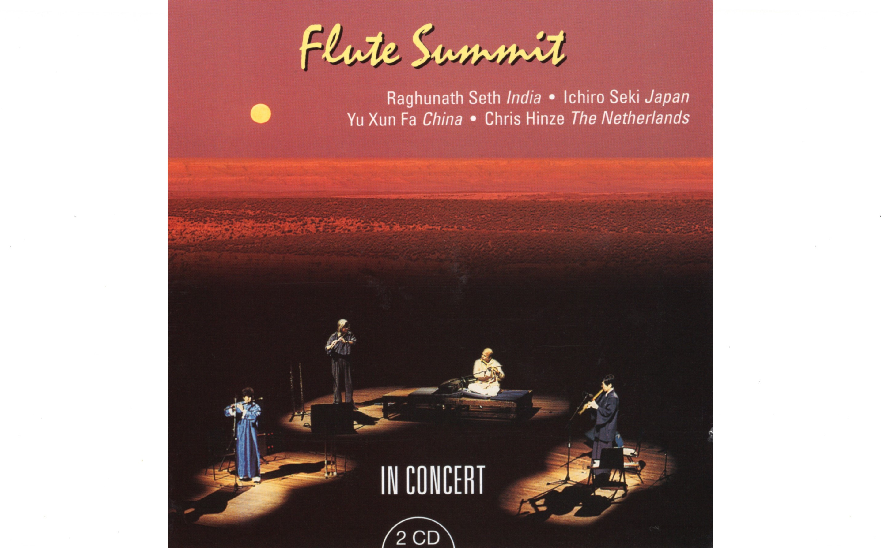 ...顶峰(Flute Summit)中日印荷四国笛子演奏家联袂演奏 1993年实况录音