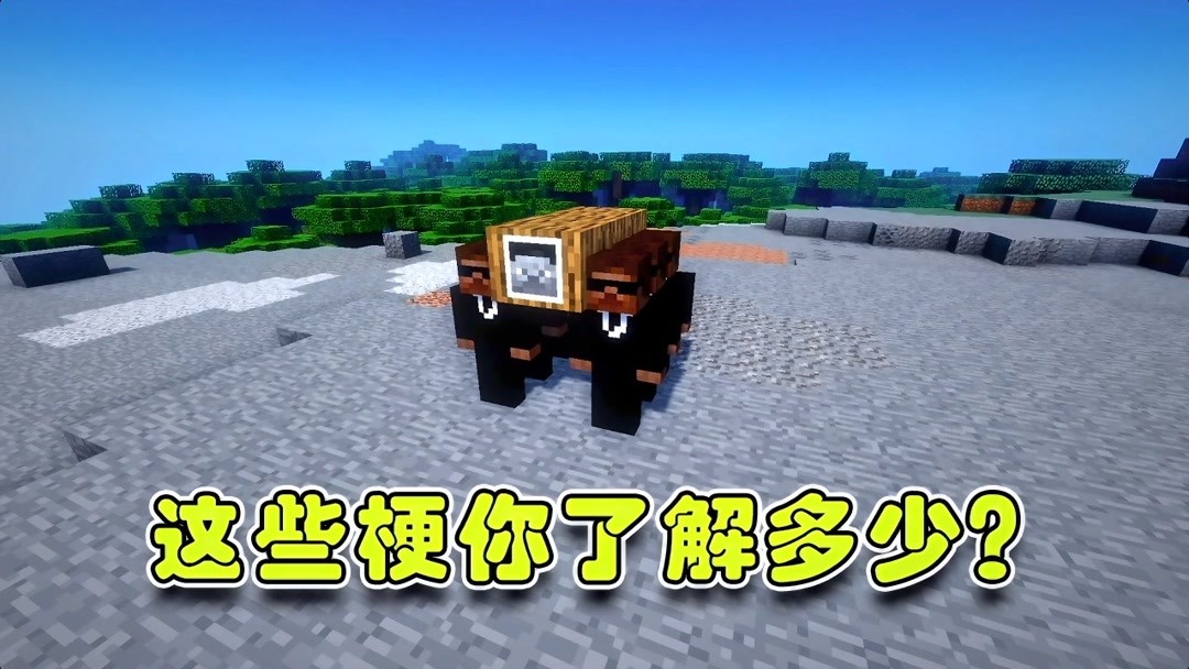 蓝少我的世界:这个模组中的梗你知道多少?梗多的武器模组介绍!