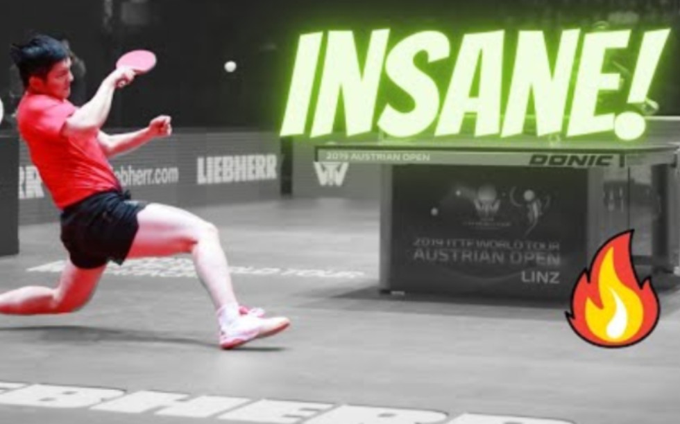 观众视角下的樊振东更为疯狂!