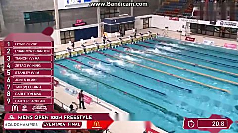 宁泽涛100米自由泳夺冠,这是要强势复出的节奏?