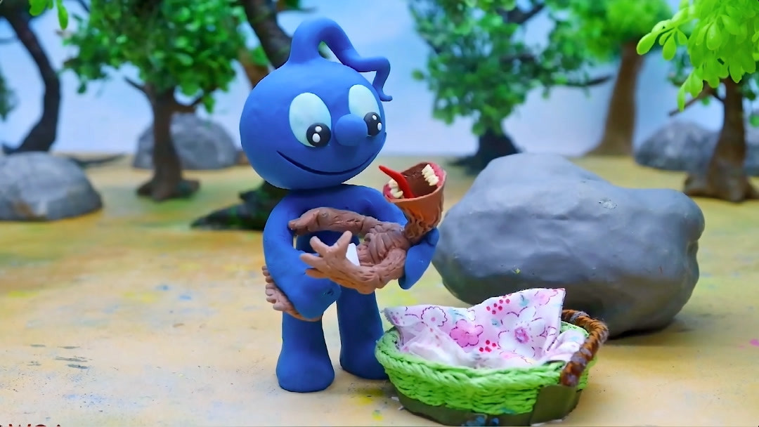 粘土动画:有其父必有其子