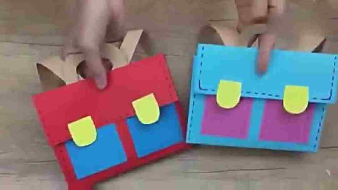 DIY手工—亲子手工小书包