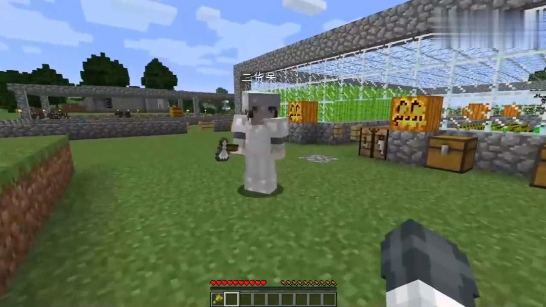 我的世界 做客呆呆生存记(上)爆爆自抬身价,成为最贵苦力工