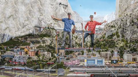 最大的模型,简直就是一个迷你世界,5个高能时刻!