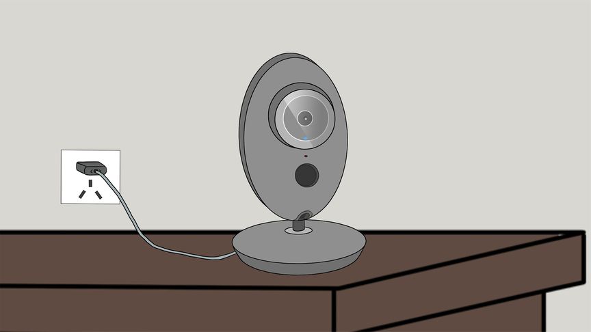 房间里的摄像头被黑客入侵了,我的一举一动都被看到了