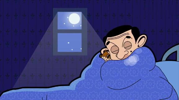 憨豆动画版:憨豆用电太浪费惹怒包租婆,直接给他断电,害苦他了