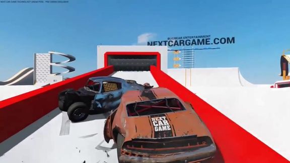 模拟汽车:这车有点牛逼,都撞变形了别跑这么快