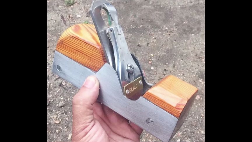 工匠制作木工刨 这精湛的技术我彻底服了