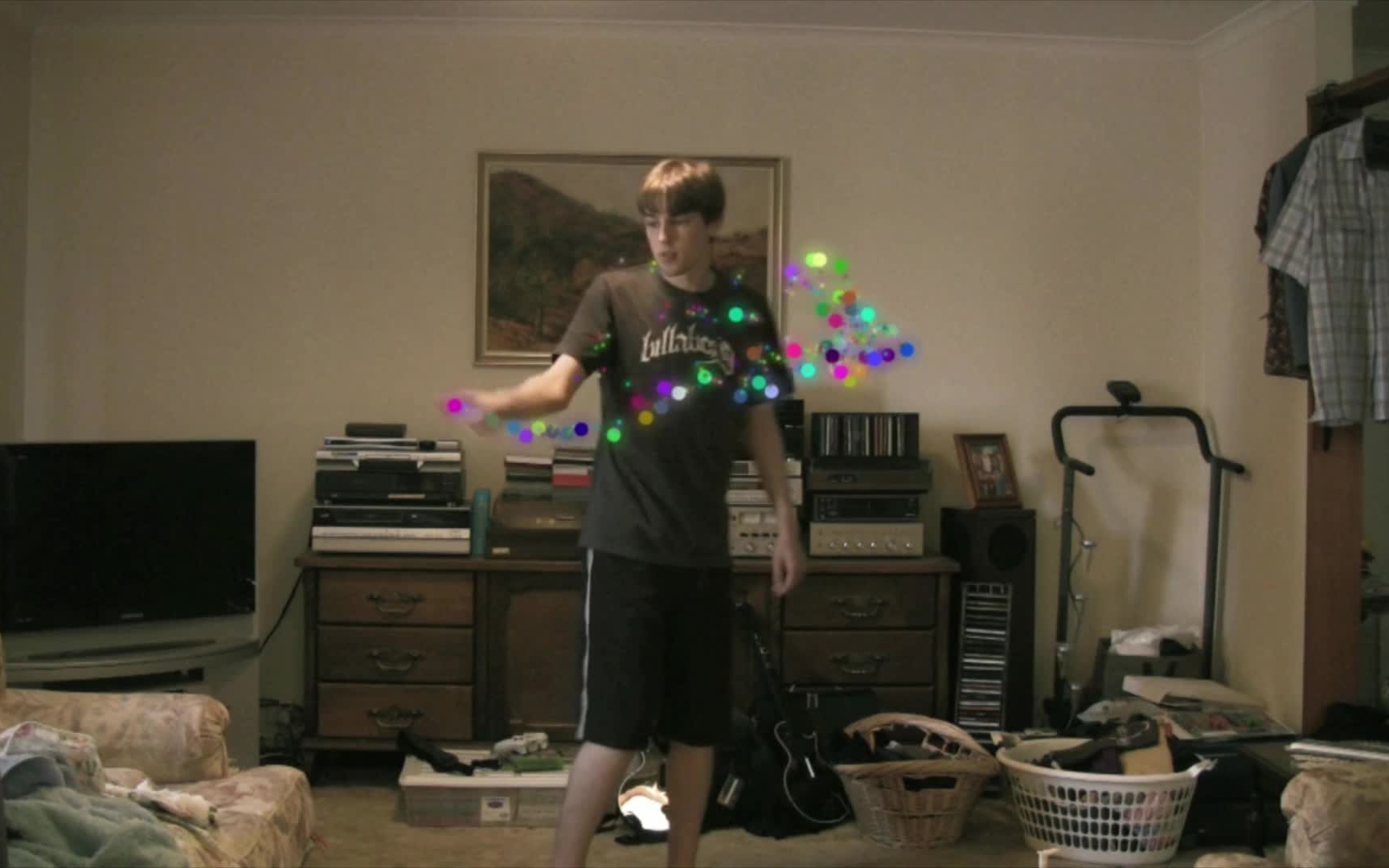 AE手指粒子特效教程