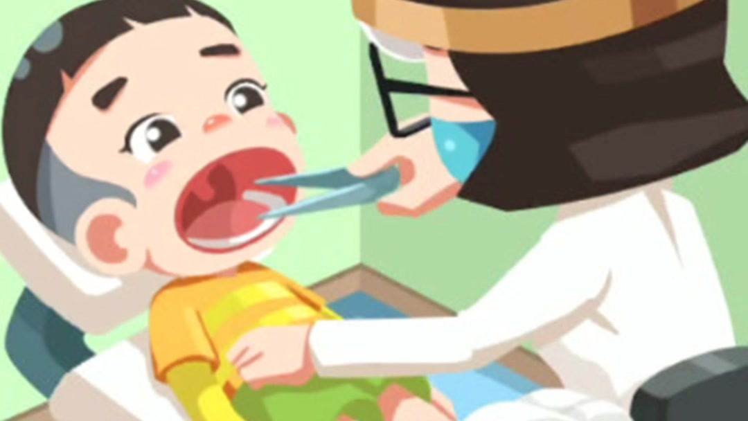 大头儿子被鱼刺给卡住喉咙了 大头儿子安全教育游戏