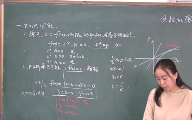 【玉田一中】高二数学函数的零点与导数①