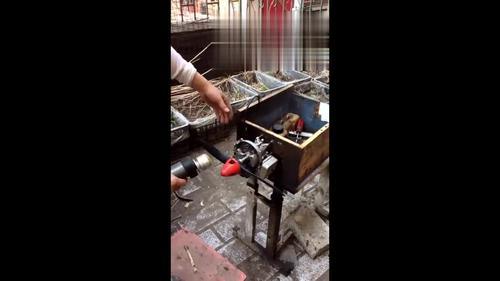 民间牛人改装的航模发动机