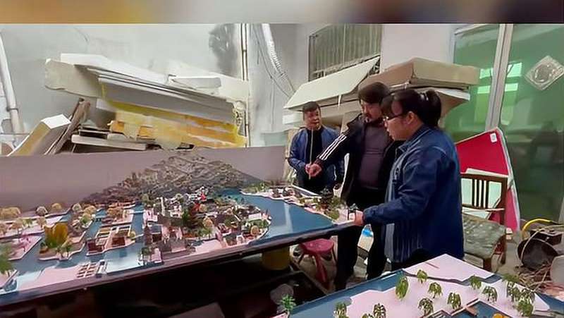 厉害了沙盘微缩造景 西安模型团队历时五个月造《长津湖》部分沙盘...