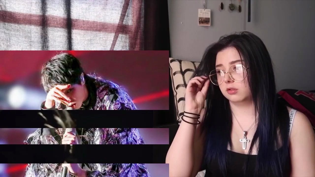 【油管反应视频】外国小姐姐观看华晨宇《斗牛》