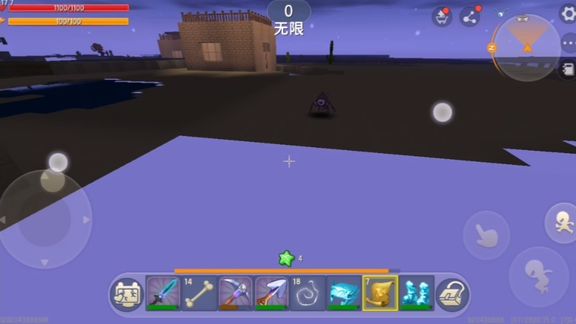 迷你世界10倍爆率生存:我这什么鬼运气,遇上4个沙漠老爷爷