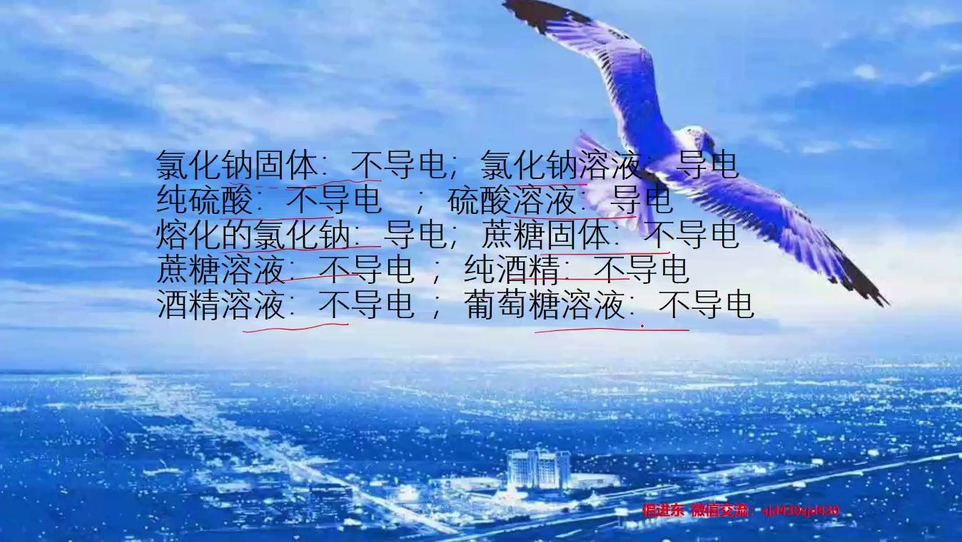 【ABB01】电解质与非电解质