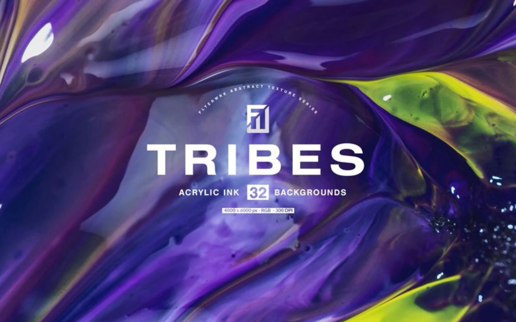 PS背景素材-流动液体纹理混合图案抽象背景素材【3708】