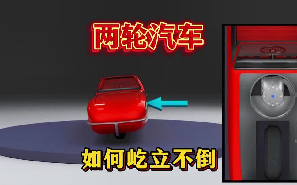 两轮汽车如何保持平衡,做到屹立不倒知识分享