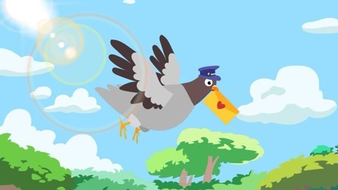 鸽子会送信这是真的吗?