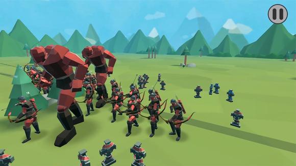 《史诗战争模拟器2》08:敌方弓箭手像打了鸡血,疯狂地射向我方