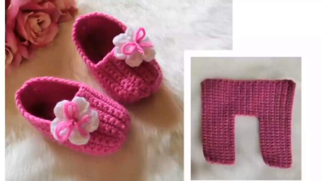 最简单的婴儿毛线鞋教程,宝宝鞋子编织教程,简单又好穿!