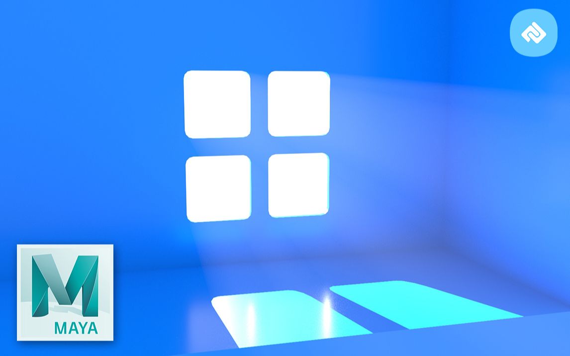 【MAYA教程】Win11发布会开头