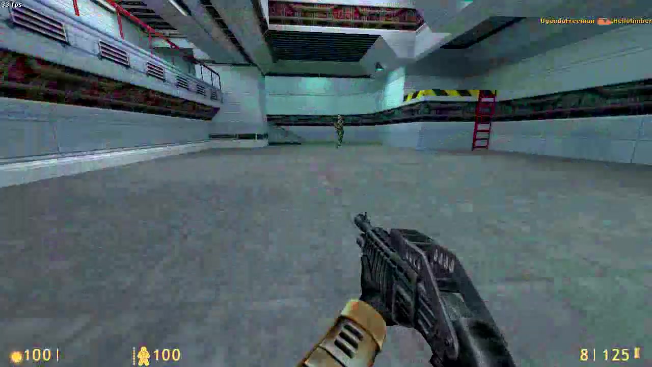 【木头】霰榴弹轰炸——HLDM Arcade模式 对战剪辑