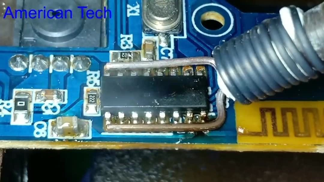 国外技术牛人改造的焊枪,卸电路元件杠杠的