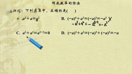 数湘教8上-01分式-1.3整数指数幂(1)