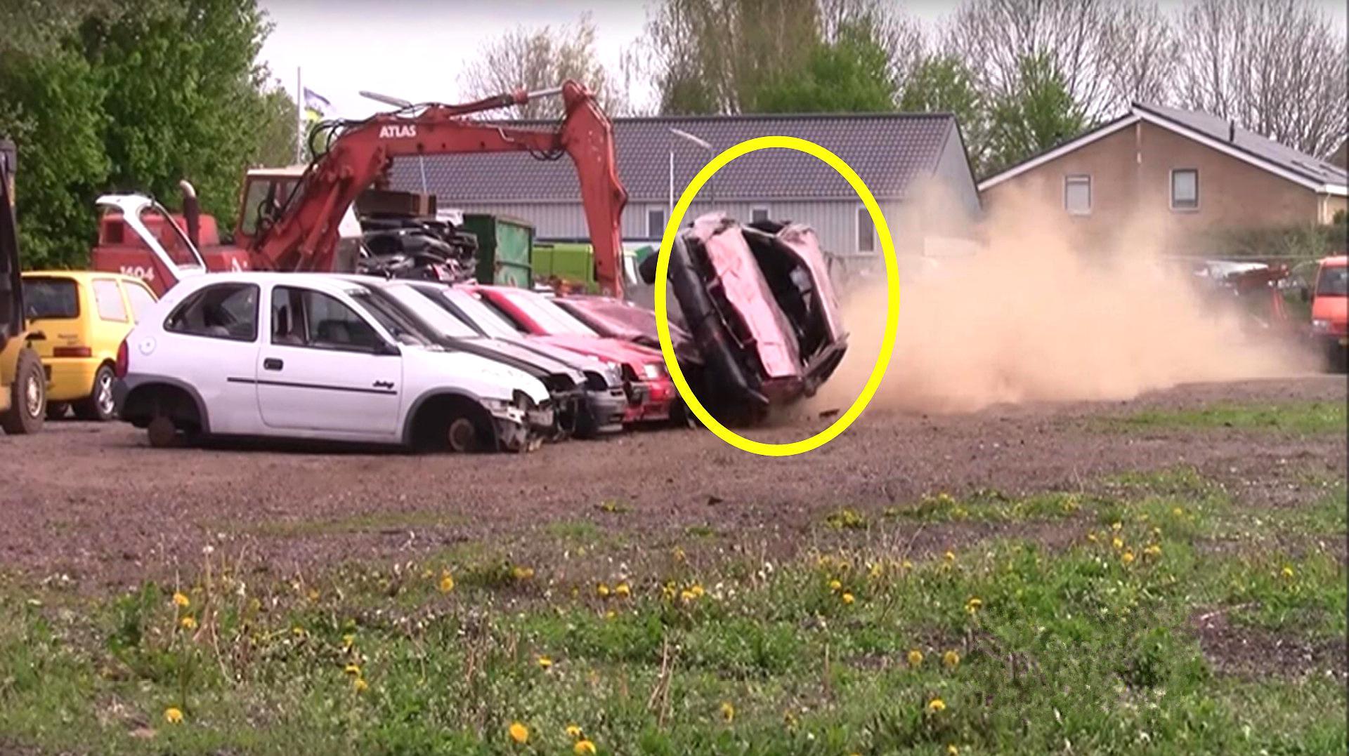 沃尔沃特殊的碰撞测试,果然把安全带当车标的就是不一样!