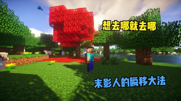 我的世界:暗墨的生存 01 末影人的瞬移大法想去哪就去哪