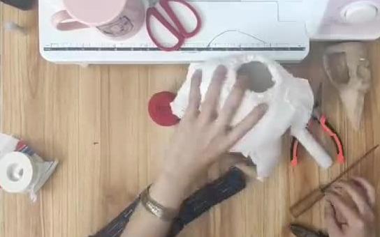 制作木偶 组装!手工 手工制作 非遗 木偶 趴在桌子上可有画面感哈哈