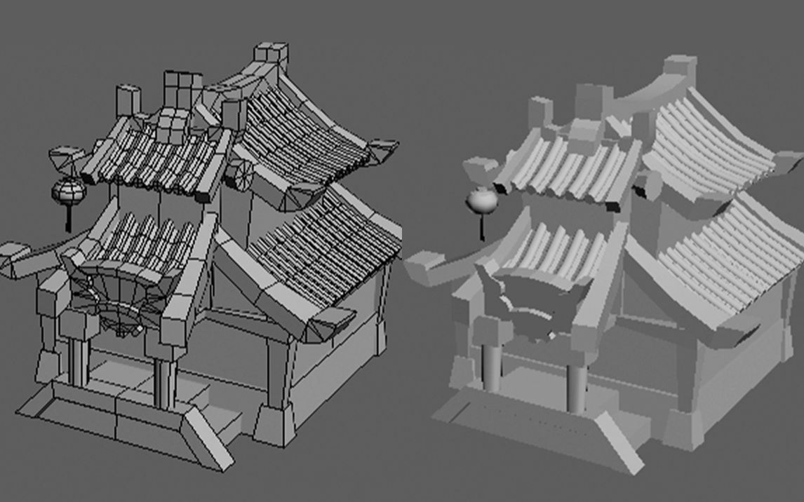 【3DMAX场景建模】从拉box开始教你制作一幢小房子,零基础场景...